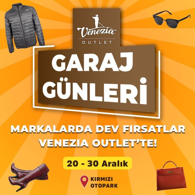 Venezia Outlet’te Garaj Günleri Başlıyor - Mall Report